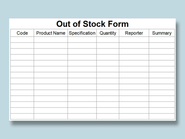 Coffee Shop Inventory Spreadsheet Template
