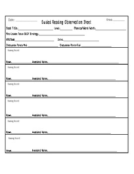 60 Minute Lesson Plan Template